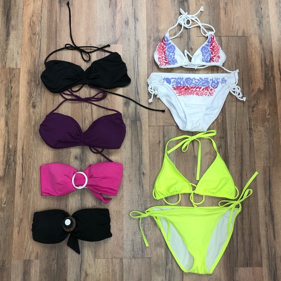 Victoria's Secret | Swim | Bundle Of Victorias Secret Swimsuits Size M ...